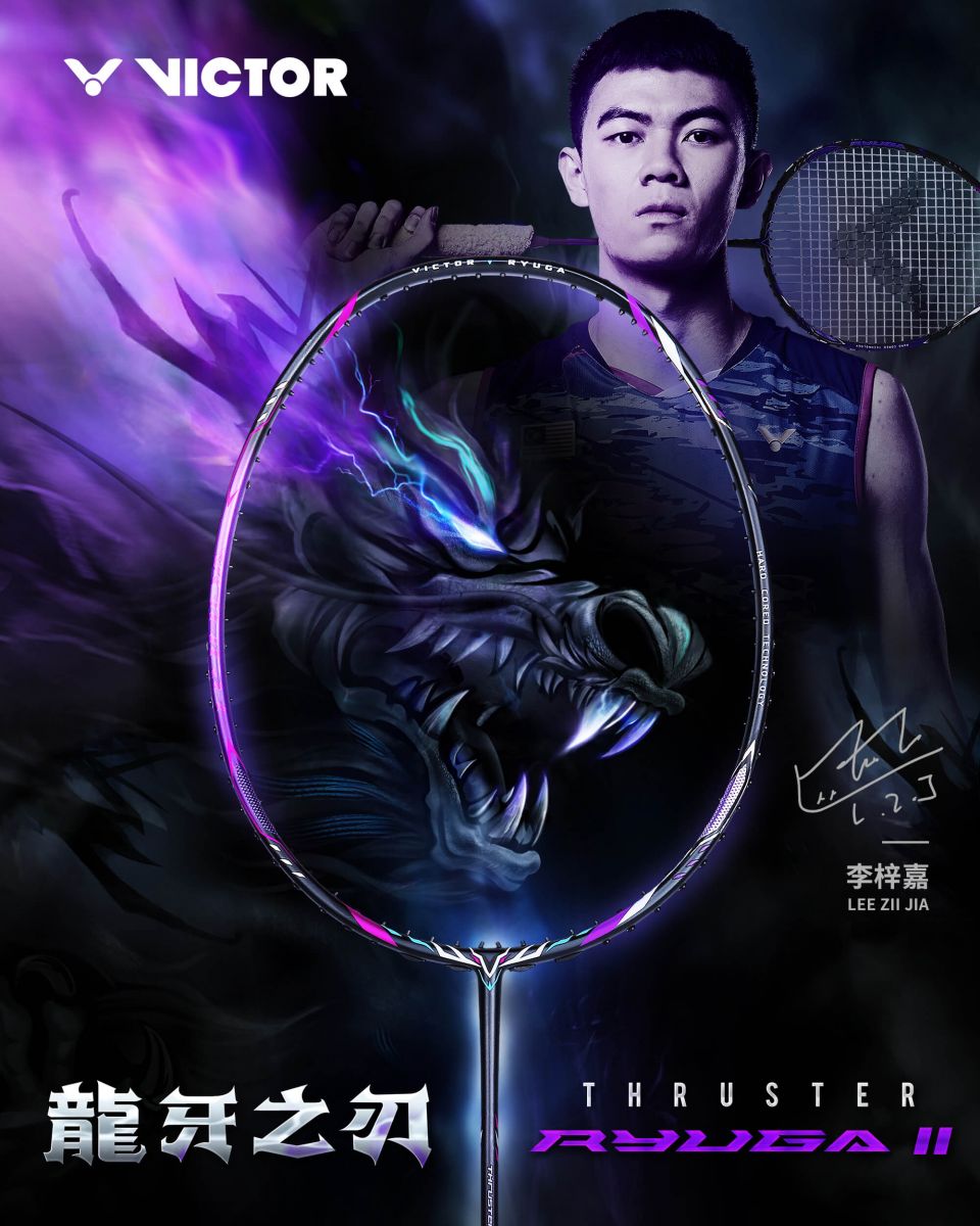 Victor Thruster Ryuga II (LEE ZII JIA'S BRAND-NEW GAME RACKET – CYF ...